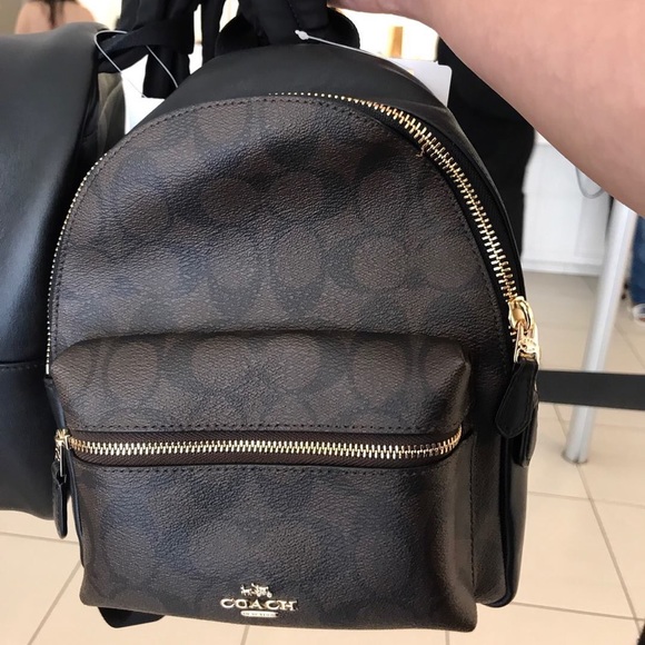 Coach | Bags | Coach Mini Charlie Backpack In Signature Nwt | Poshmark